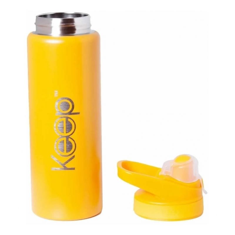 Botella Termica Keep 600 Ml Naranja - Devoto Camping