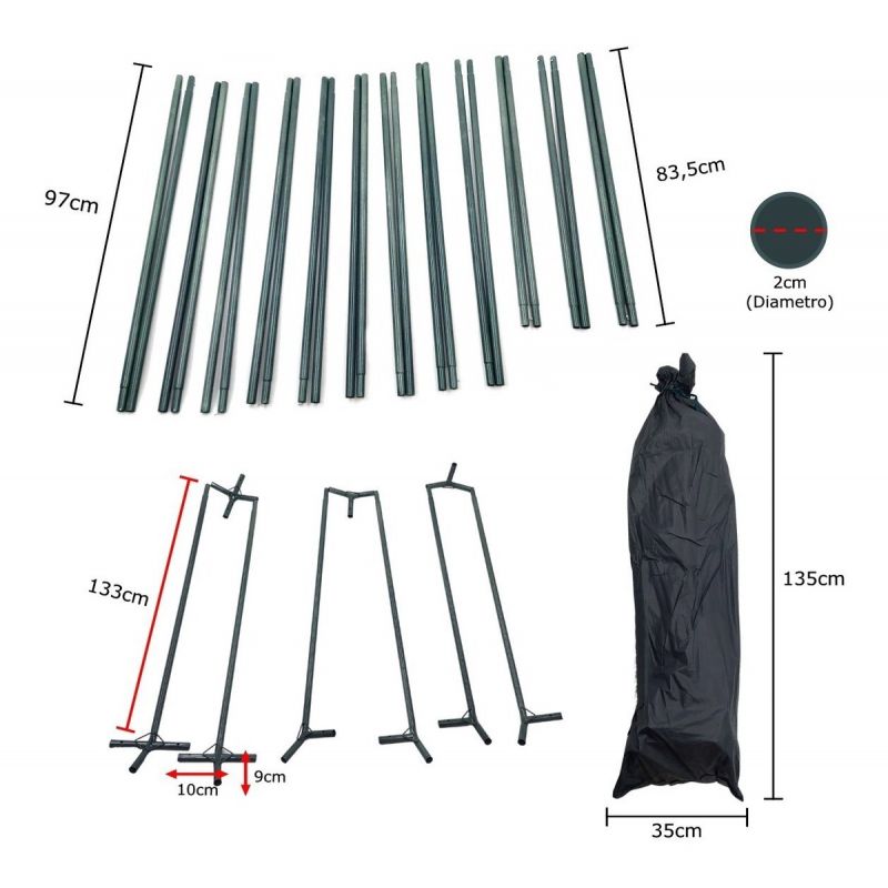 Carpa Comedor Waterdog Gazebo Royal House Pro - Devoto Camping