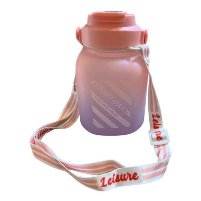 Botella Sport Daily 1300ml Pico Y Sorbete Rosa - Devoto Camping