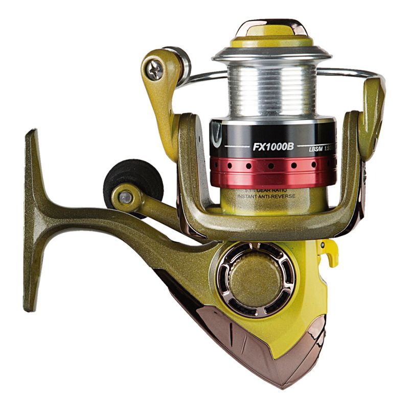 Reel Frontal Kunnan FX 3000 B Grafito 8+1 Rulemanes - Devoto Camping