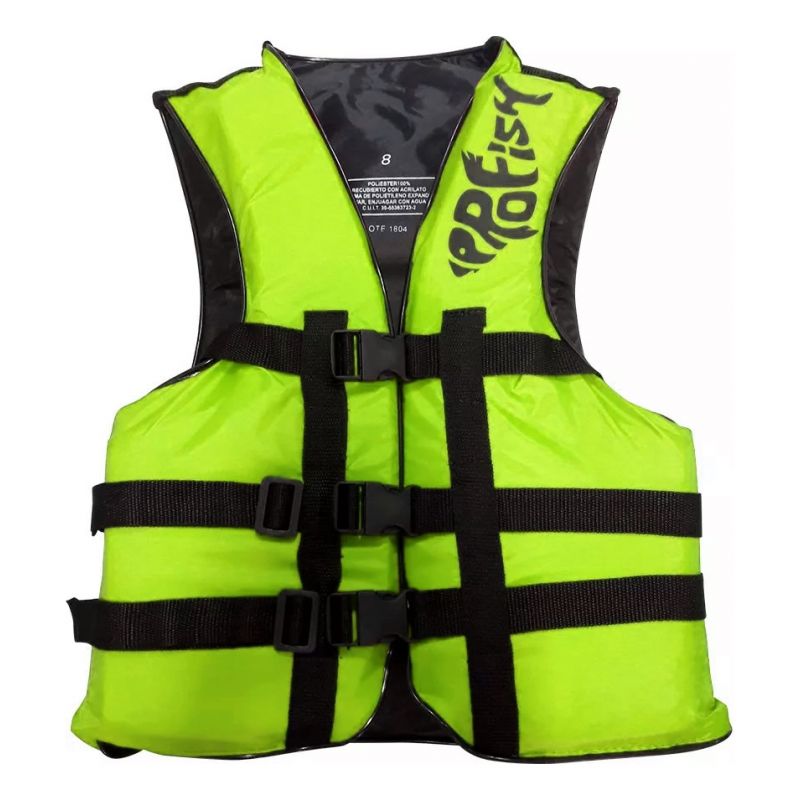 Chaleco Salvavidas Aquafloat Profish Adultos Verde ManzanaT4 - Devoto ...
