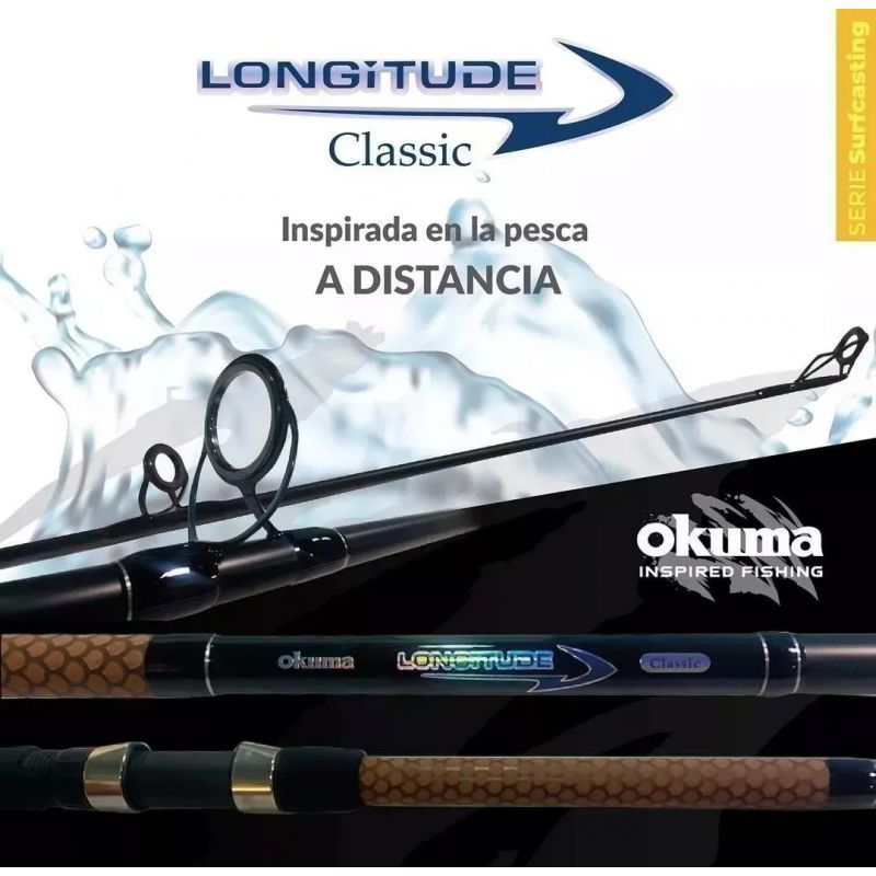 Caña Okuma Longitude 420 3tr Frontal - Devoto Camping