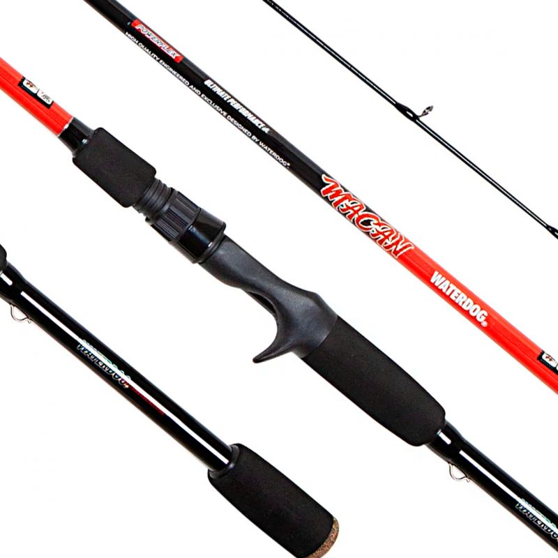 Cañas Waterdog MACAN 2 Tramos 2,10 m - 15-30LB - Devoto Camping