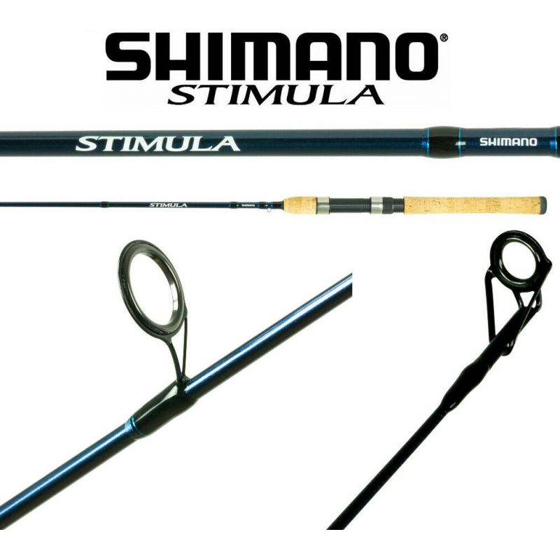 Caña Shimano Stimula Spinning 168 2 Tr Ultralight 2-6 Lb - Devoto Camping